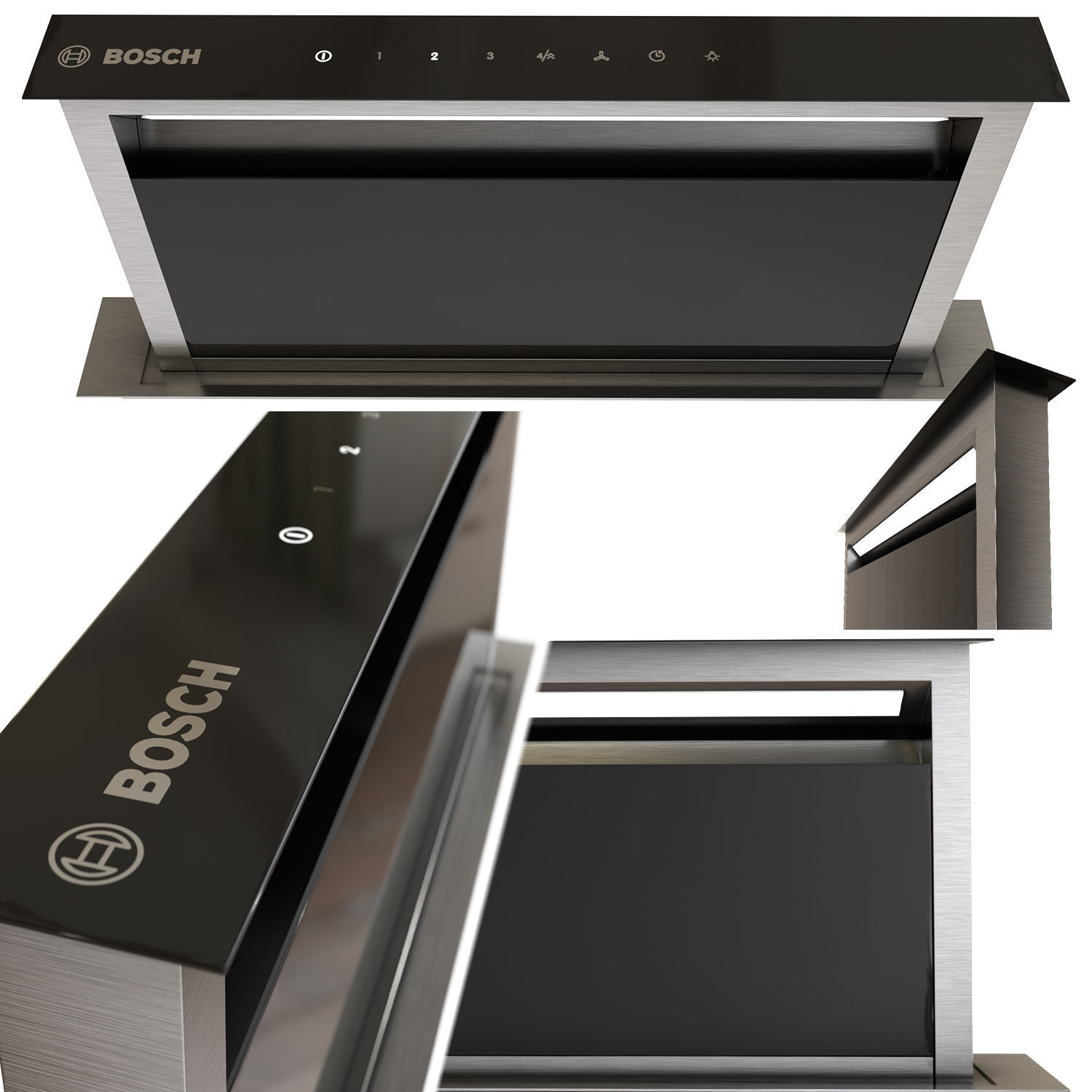 BOSCH Kitchen appliance collection 4 3D model | CGTrader