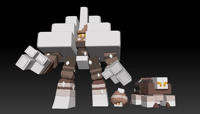 Pokemon Nacli Naclstack Garganacl 3D model 3D printable | CGTrader