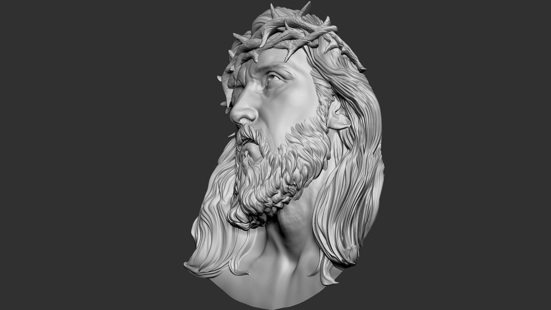 Jesus Relief 06 3D model 3D printable | CGTrader