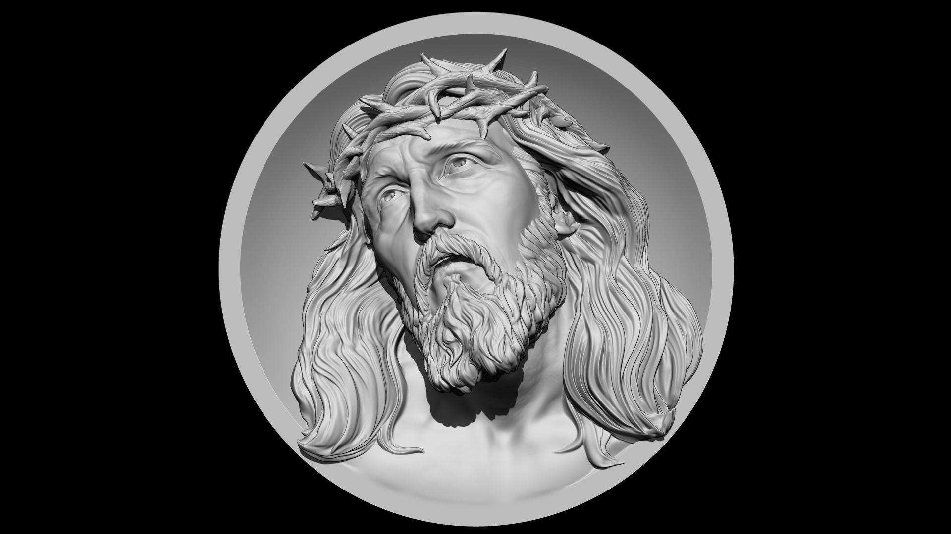 Jesus Relief 06 3D model 3D printable | CGTrader