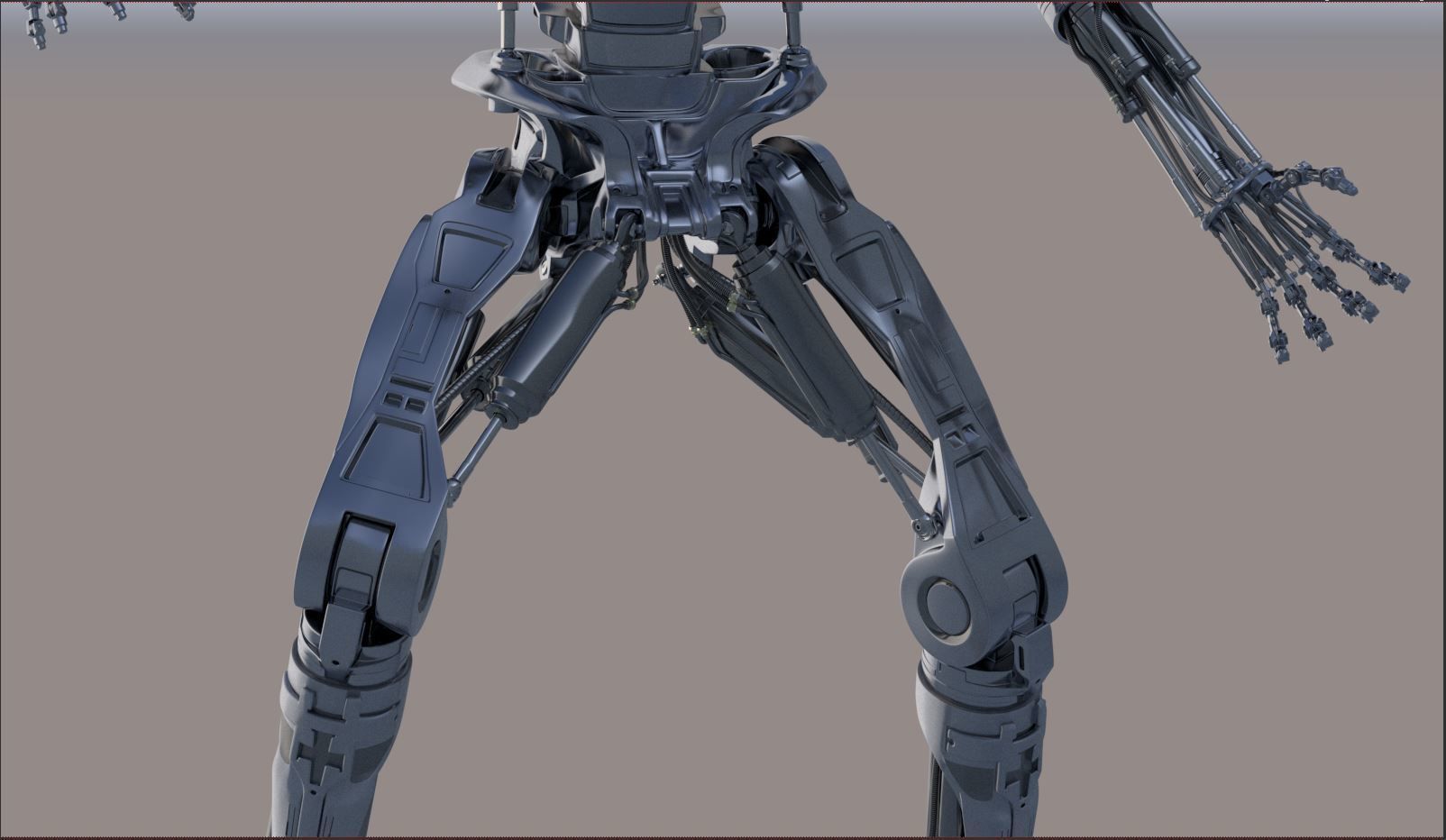 Terminator T800 Salvation Endoskeleton 3D model rigged | CGTrader