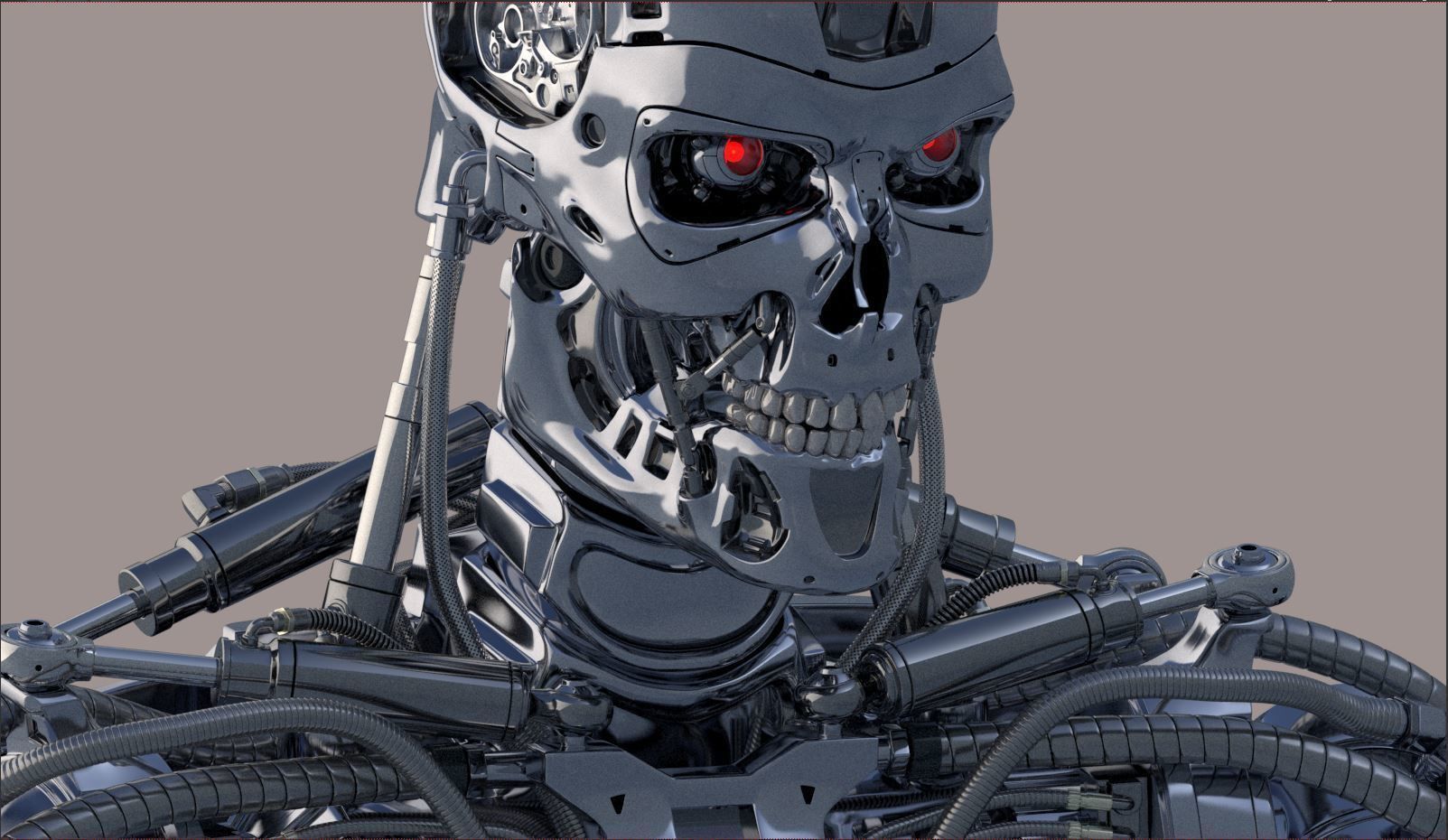 Terminator T800 Salvation Endoskeleton 3D model rigged | CGTrader