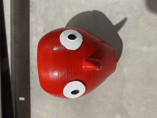 Red Pikmin Planter 3D model | CGTrader