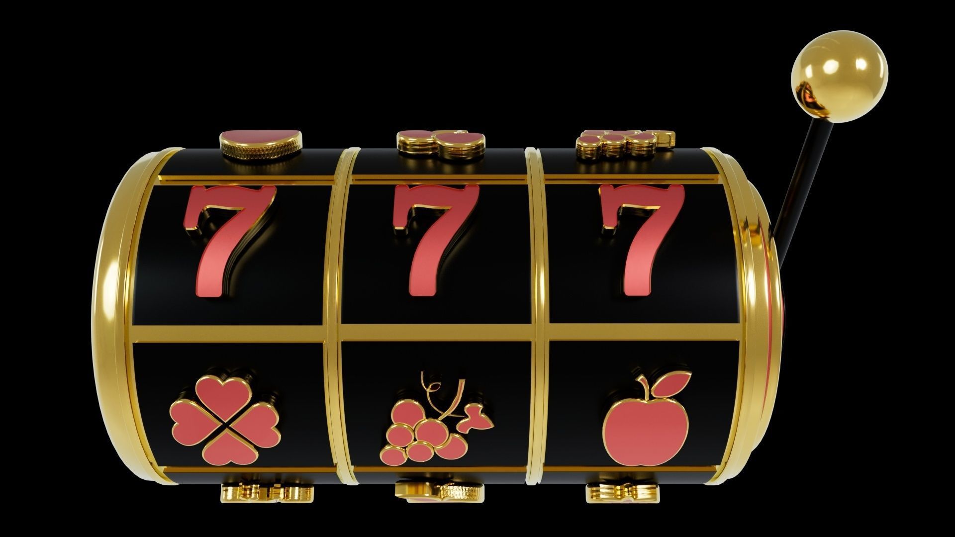 Casino 3D Roulette and Slot 3D model | CGTrader