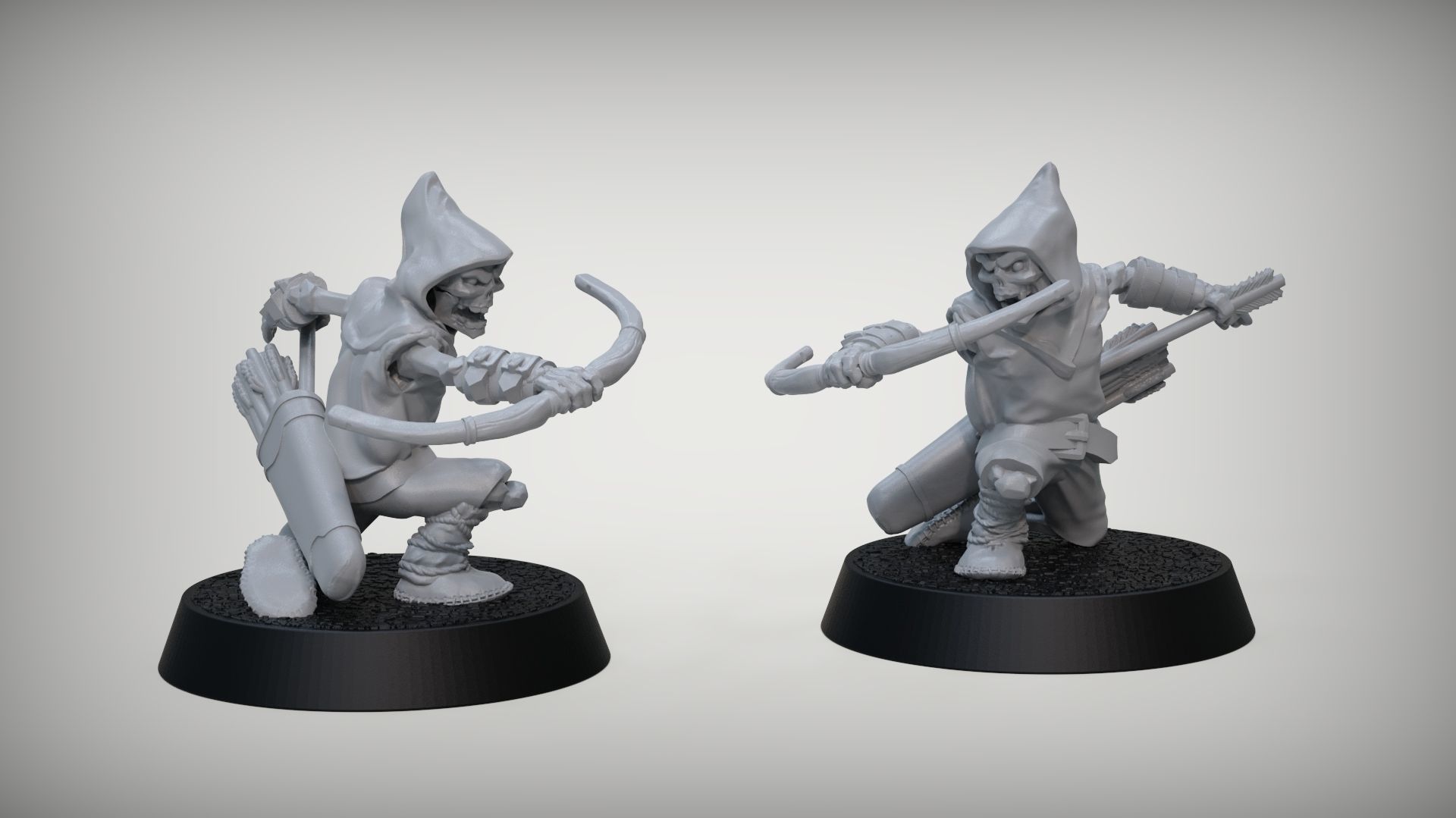 SKELETON ARCHER SQUAD 3D model | CGTrader