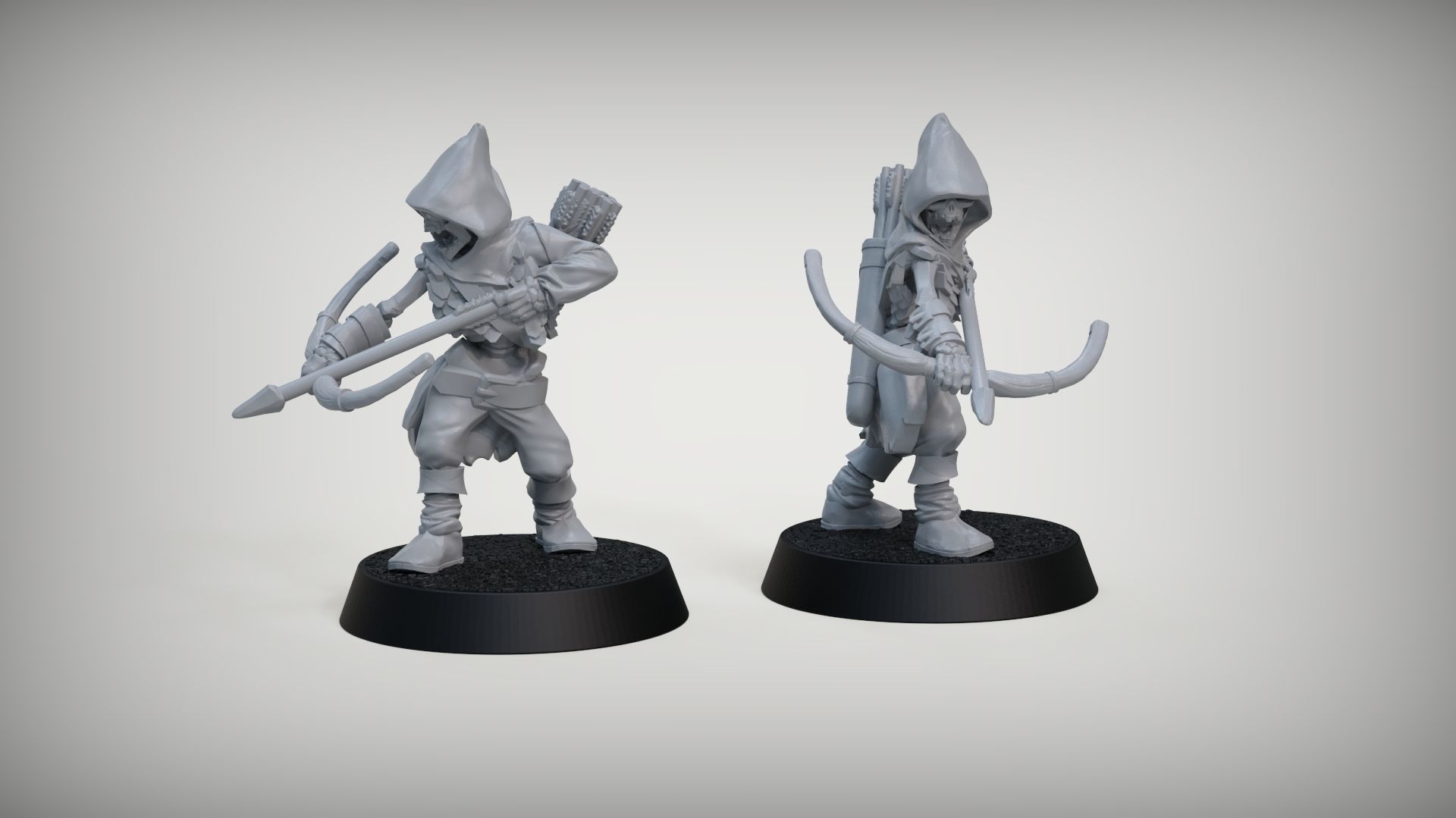 SKELETON ARCHER SQUAD 3D model | CGTrader