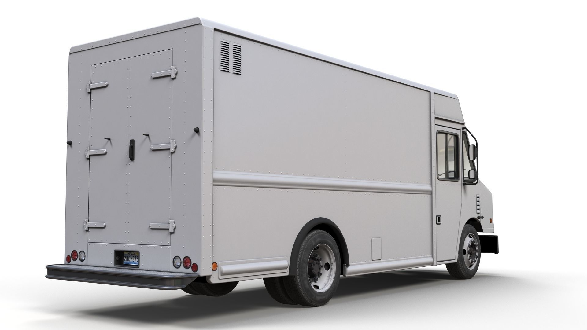 3D model Freightliner MT45 step van VR / AR / low-poly | CGTrader