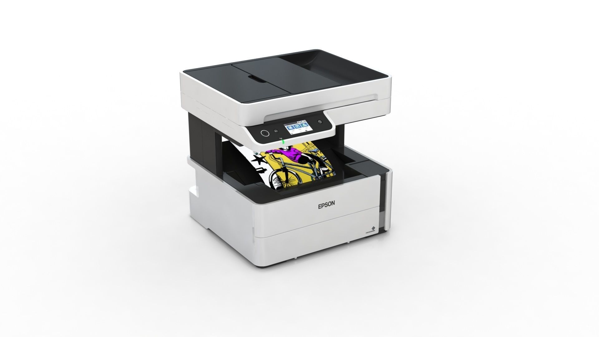 3D model Epson EcoTank M3180 printer VR / AR / low-poly | CGTrader
