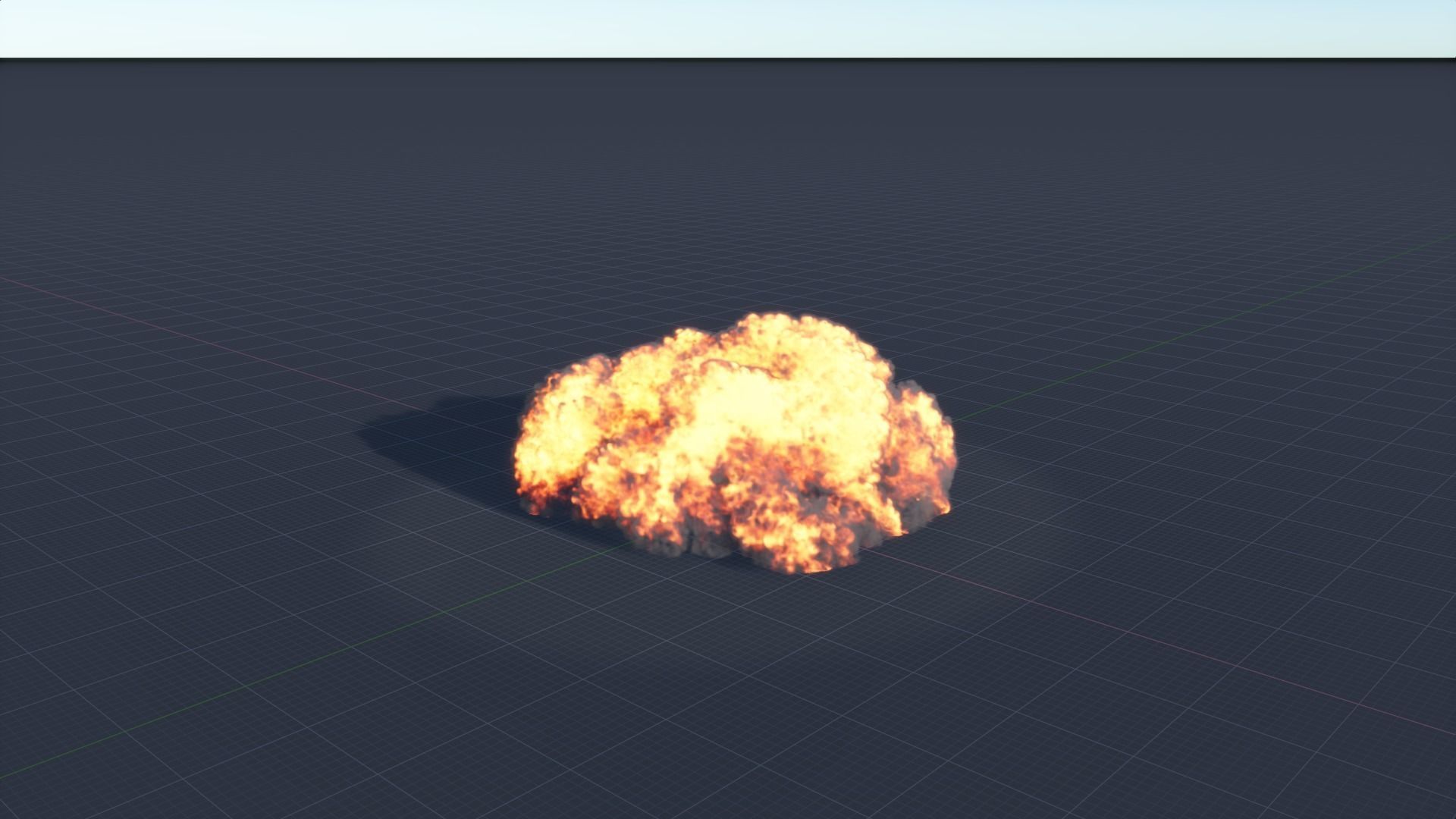 3D model Game Ready 3D Explosion fireball VR / AR / low-poly | CGTrader