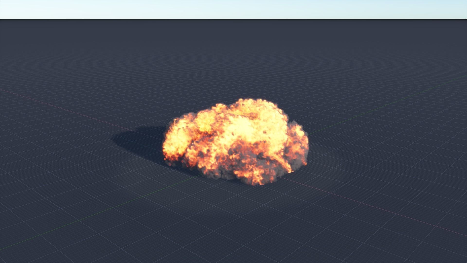 3D model Game Ready 3D Explosion fireball VR / AR / low-poly | CGTrader