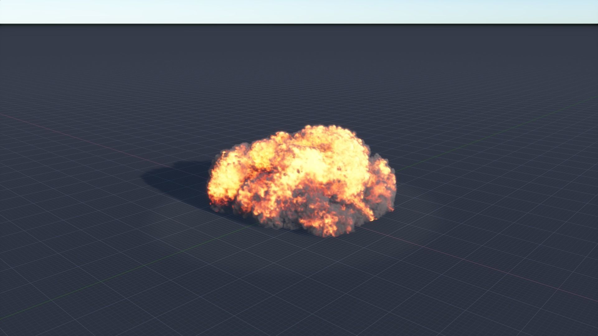 3D model Game Ready 3D Explosion fireball VR / AR / low-poly | CGTrader