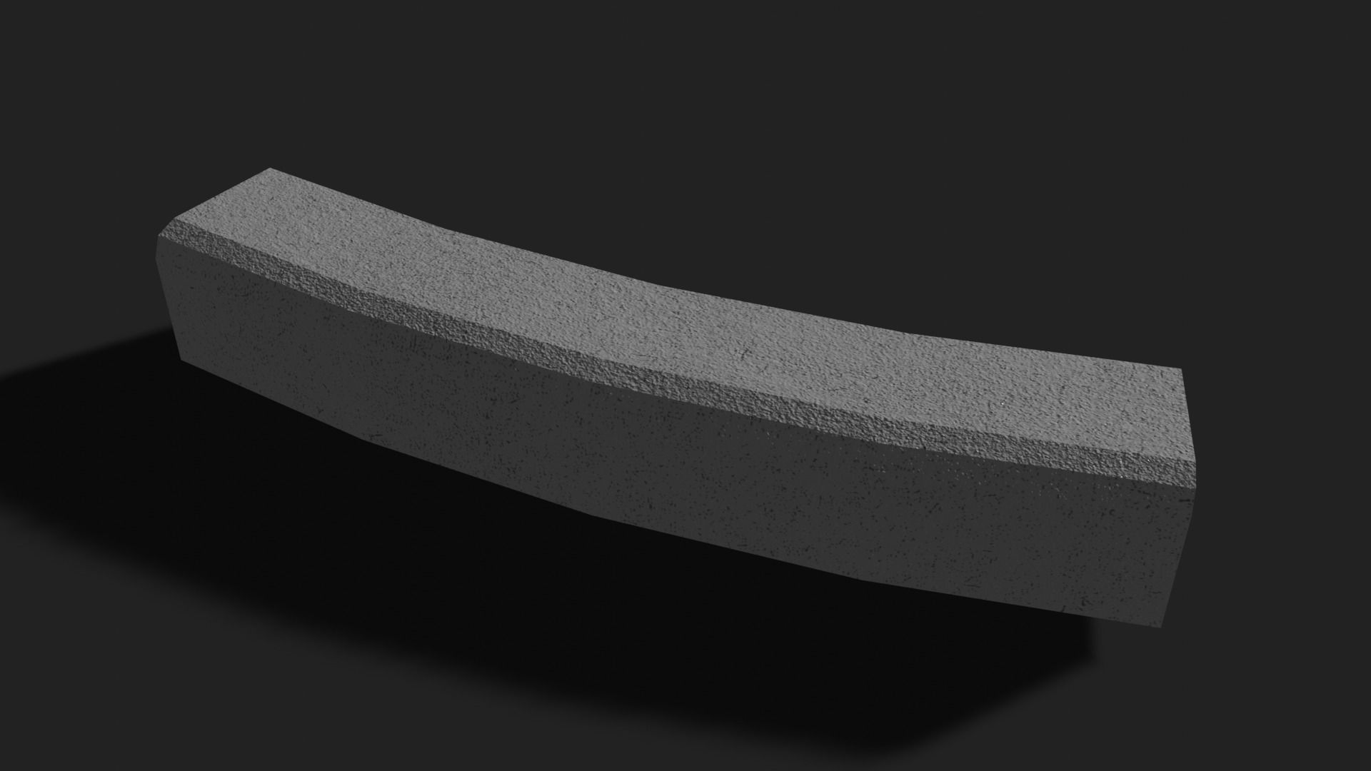 3D model Modular curb VR / AR / low-poly | CGTrader