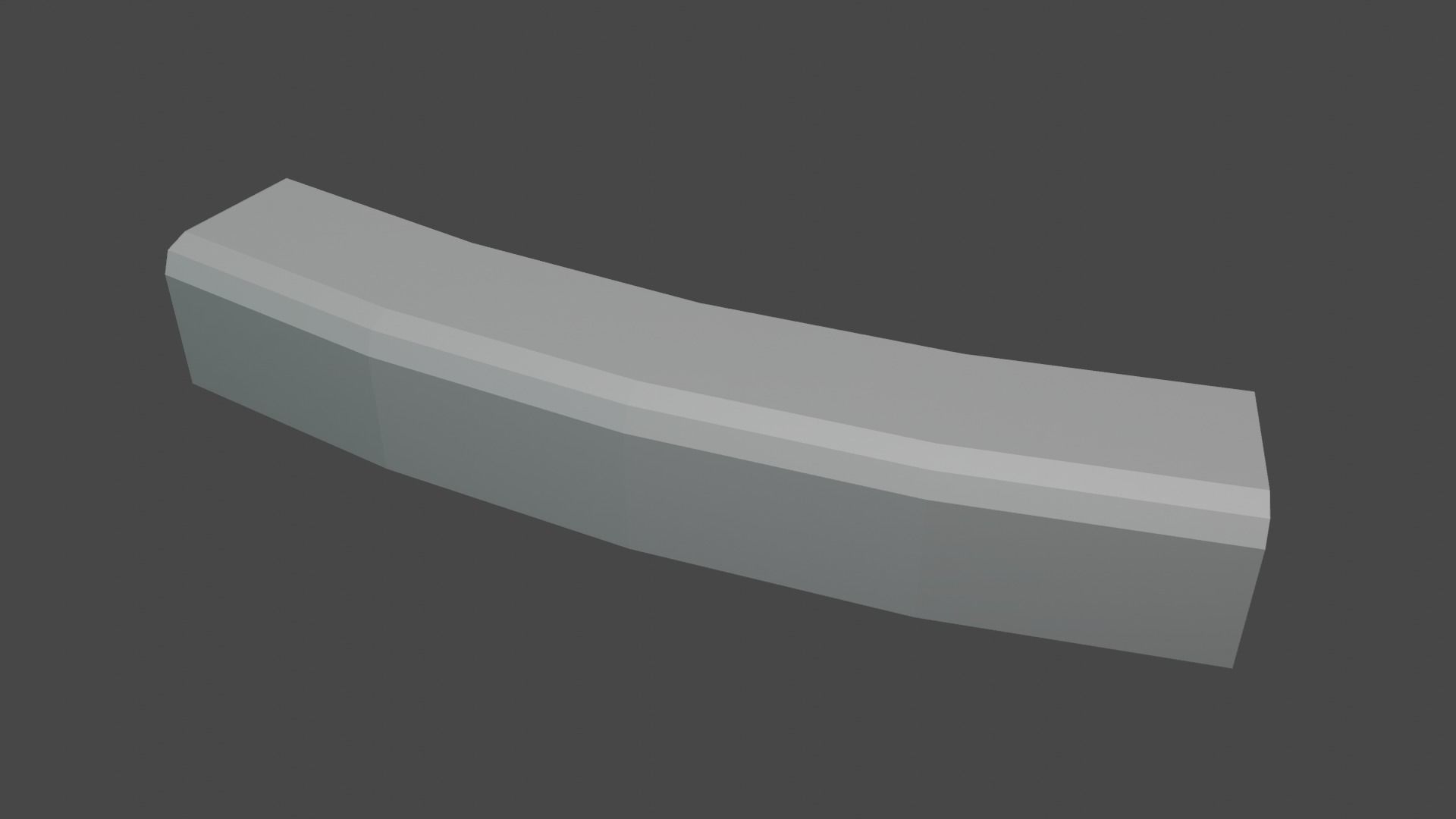 3D model Modular curb VR / AR / low-poly | CGTrader