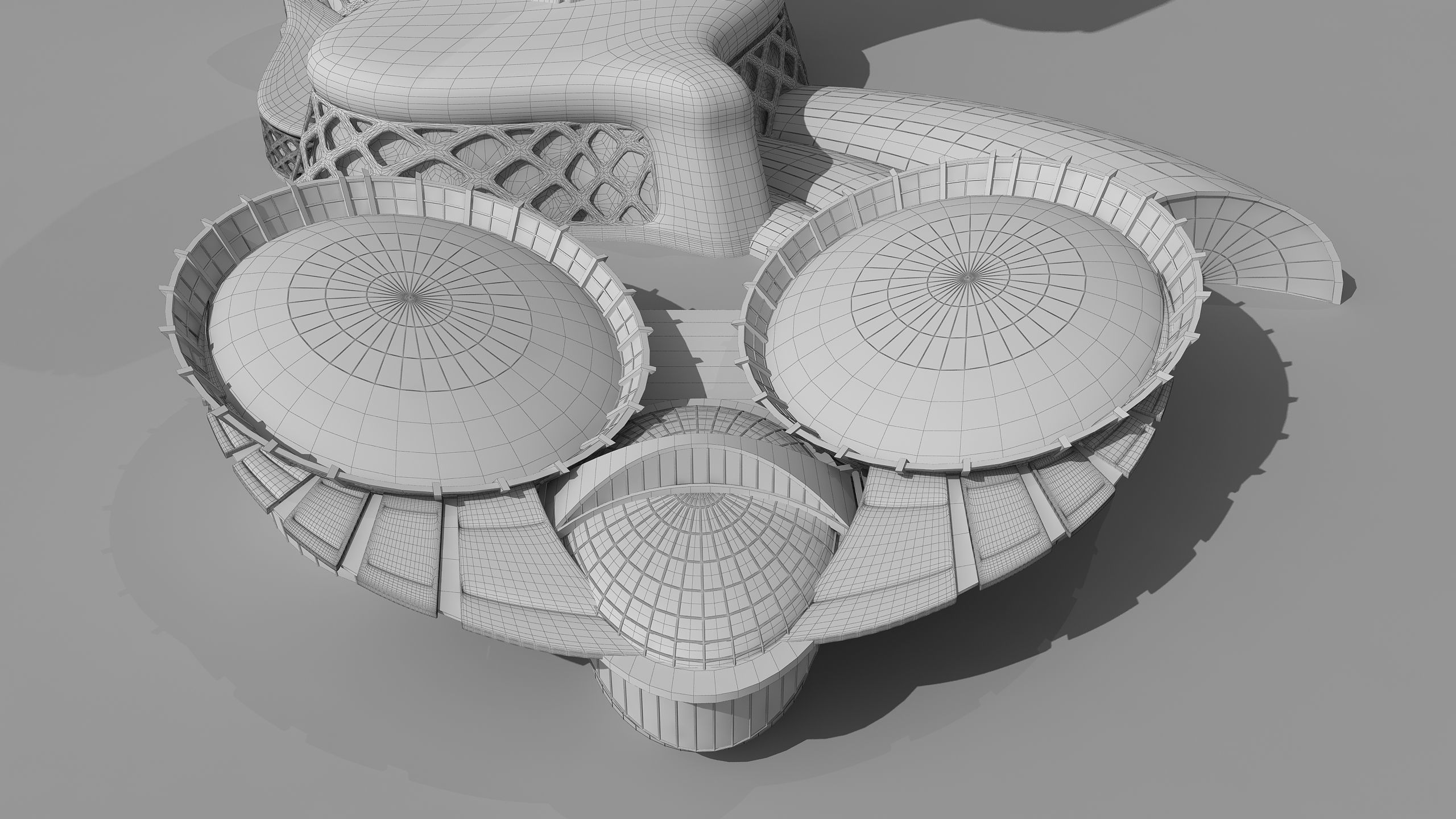 0113 - Organic Skyscraper 3D model | CGTrader