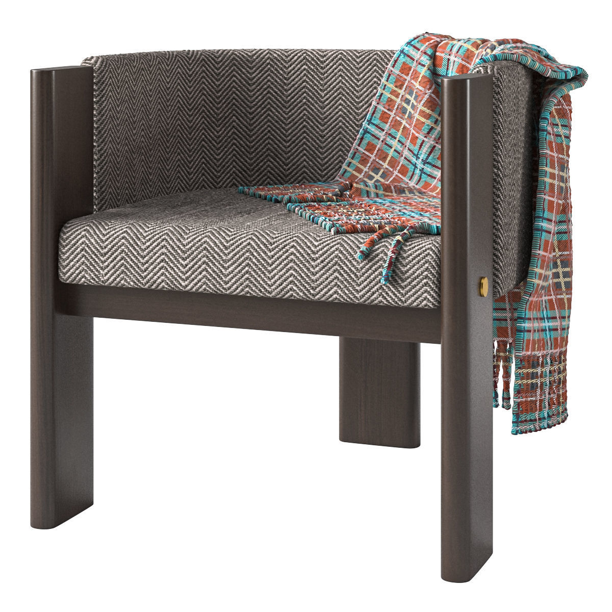 Malta Boucle Dining Chair 3D model | CGTrader