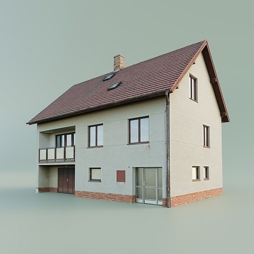 3D model House realistic VR / AR / low-poly | CGTrader