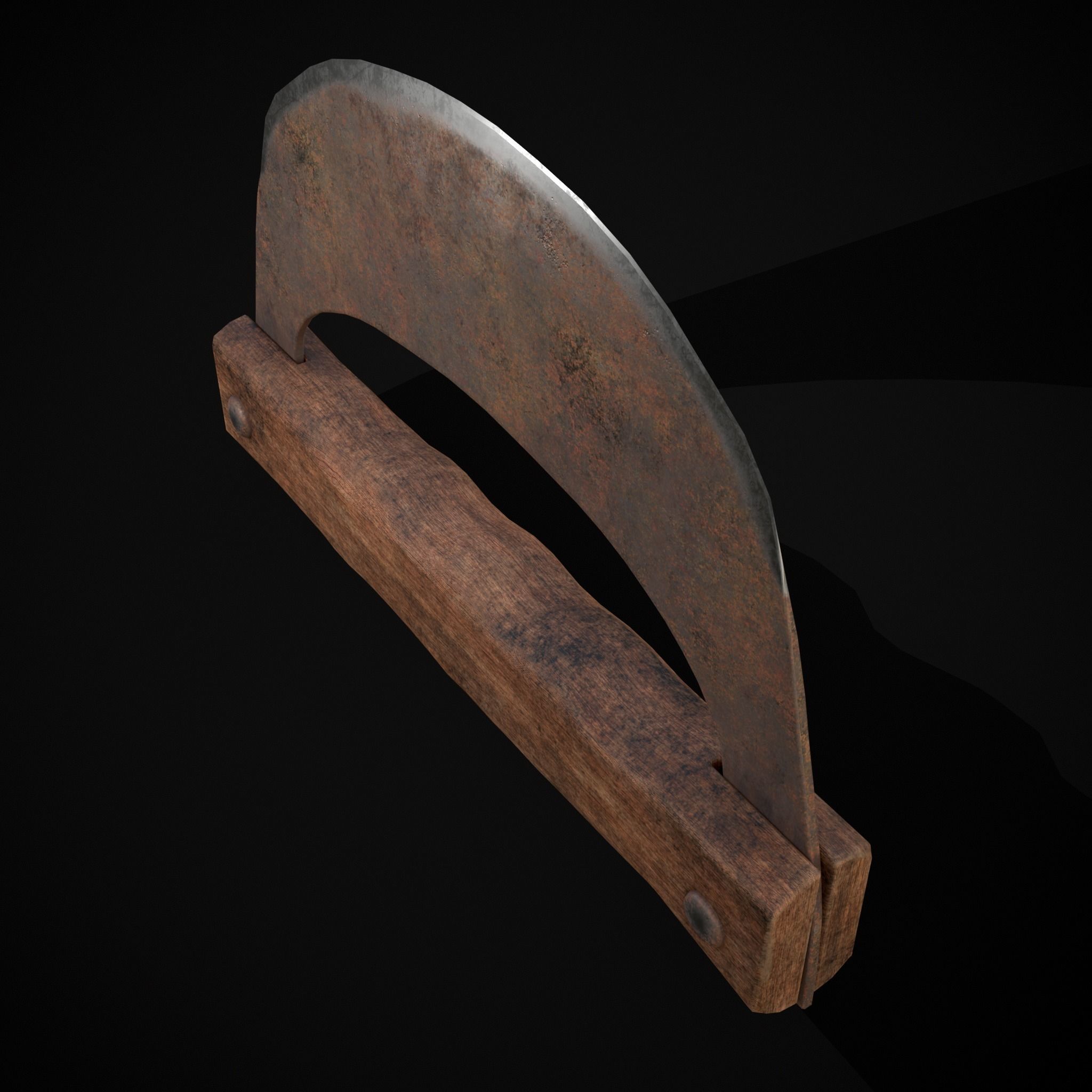 3D model Rusting Dutch Knife VR / AR / low-poly | CGTrader