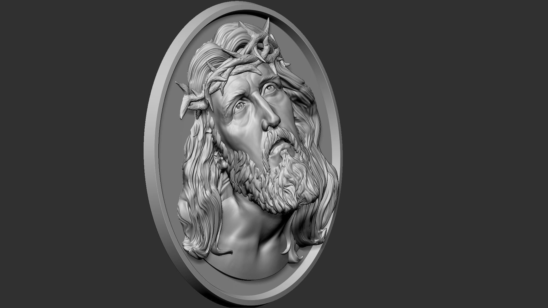 Jesus Relief 09 3D model 3D printable | CGTrader