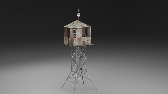 Apocalypse Tower 3D model | CGTrader