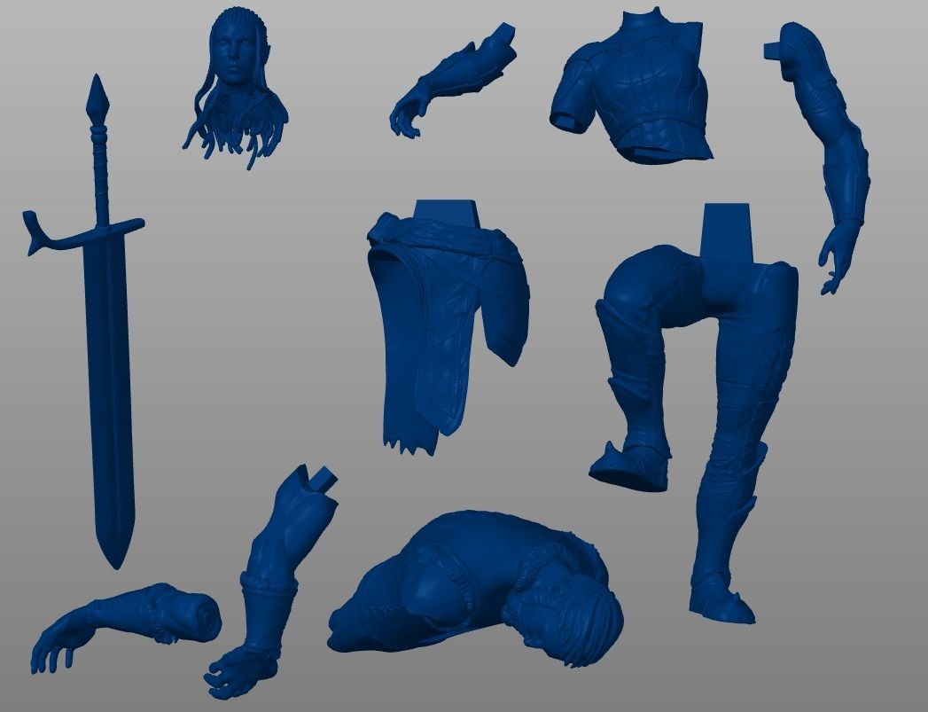 GRAND WARLORD RADHA - MAGIC THE GATHERING MTG 3D model 3D printable ...