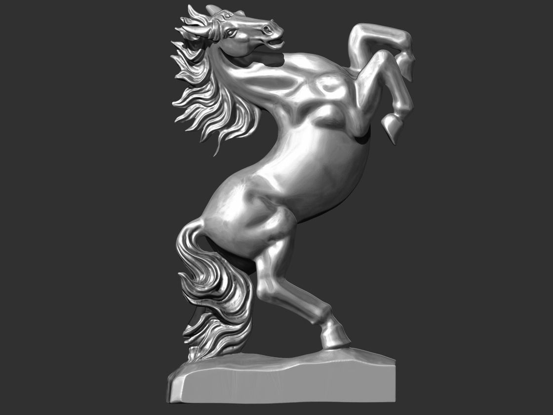 Jumping Horse 3D model 3D printable | CGTrader