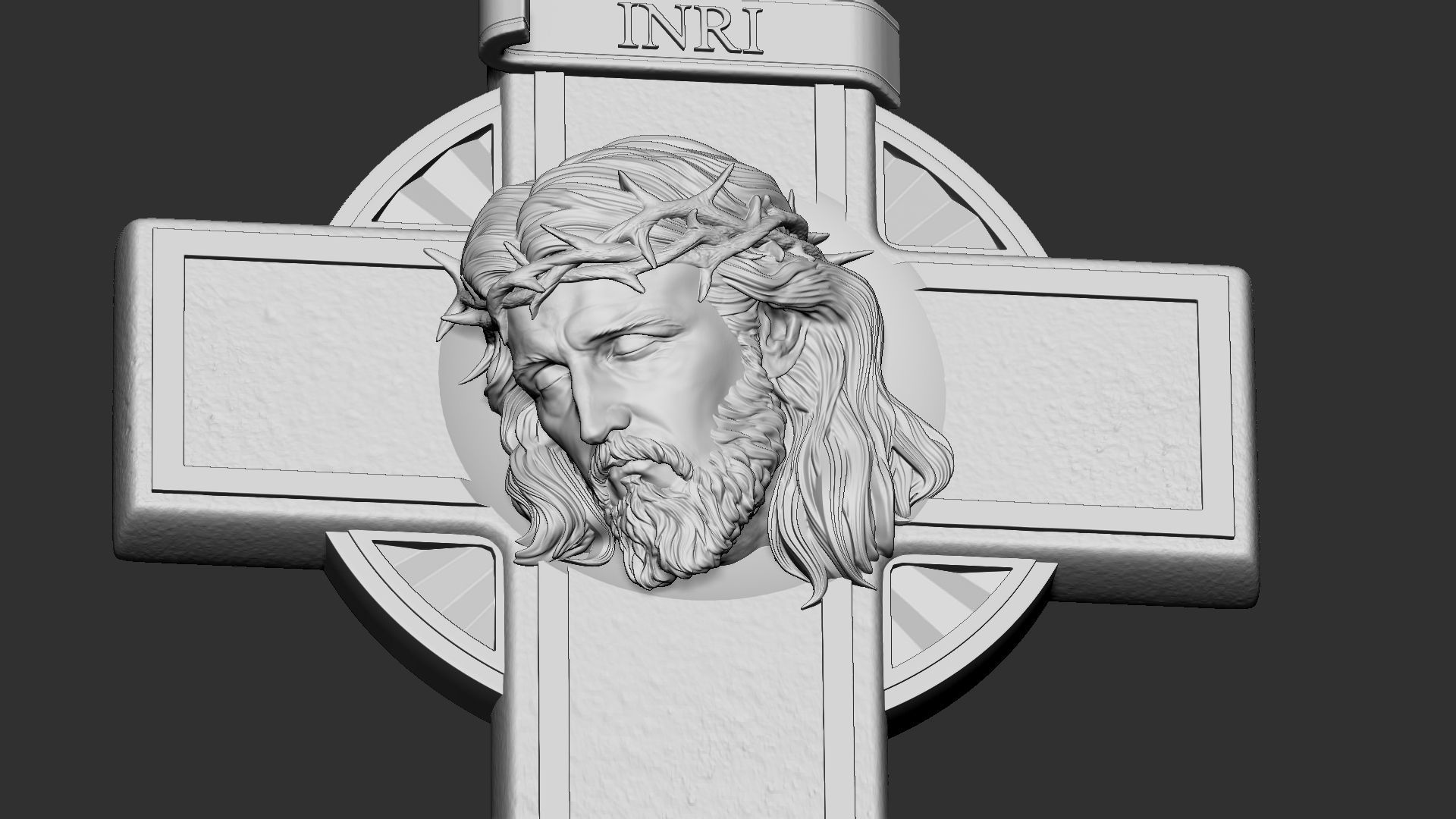 Jesus Cross 07 3D model 3D printable | CGTrader
