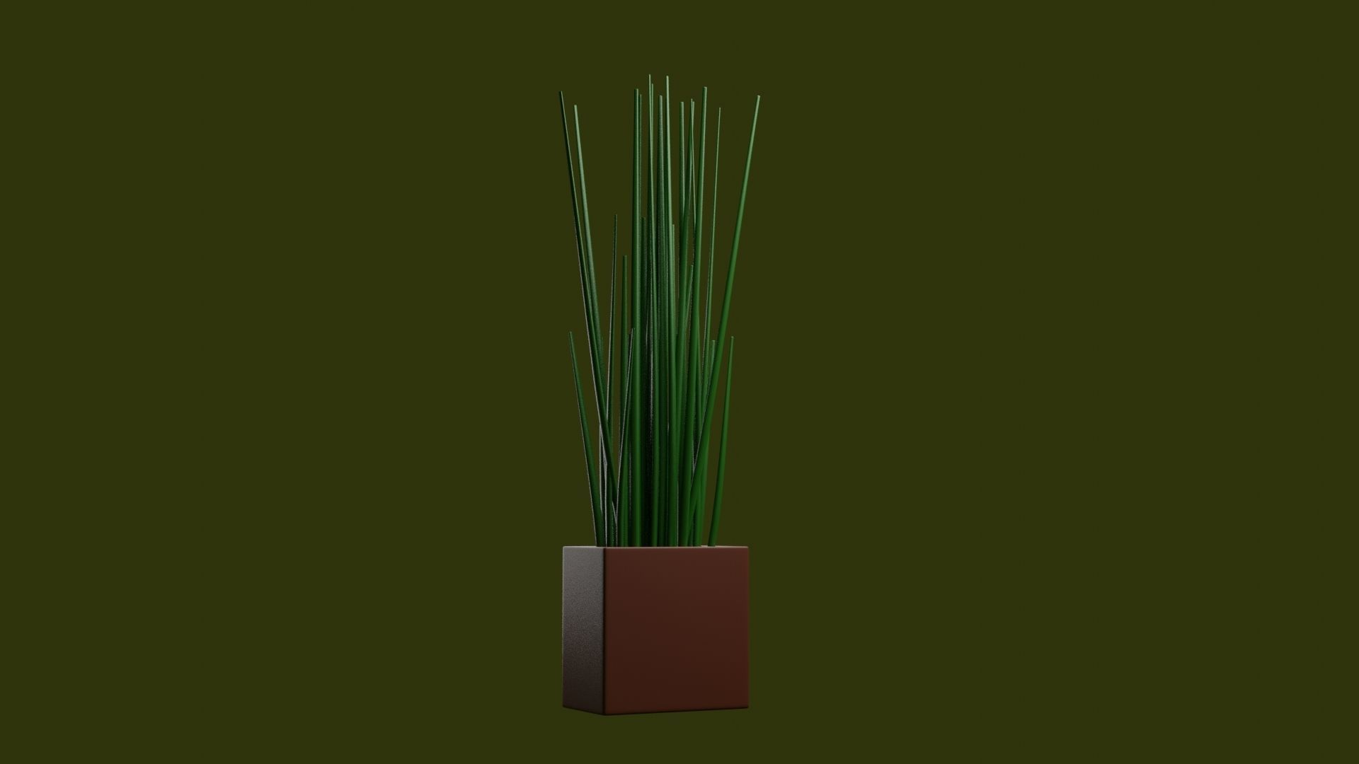 Grass Pot 3D model 3D printable | CGTrader