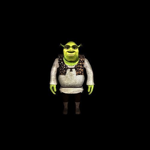 3D model Shrek VR / AR / low-poly | CGTrader