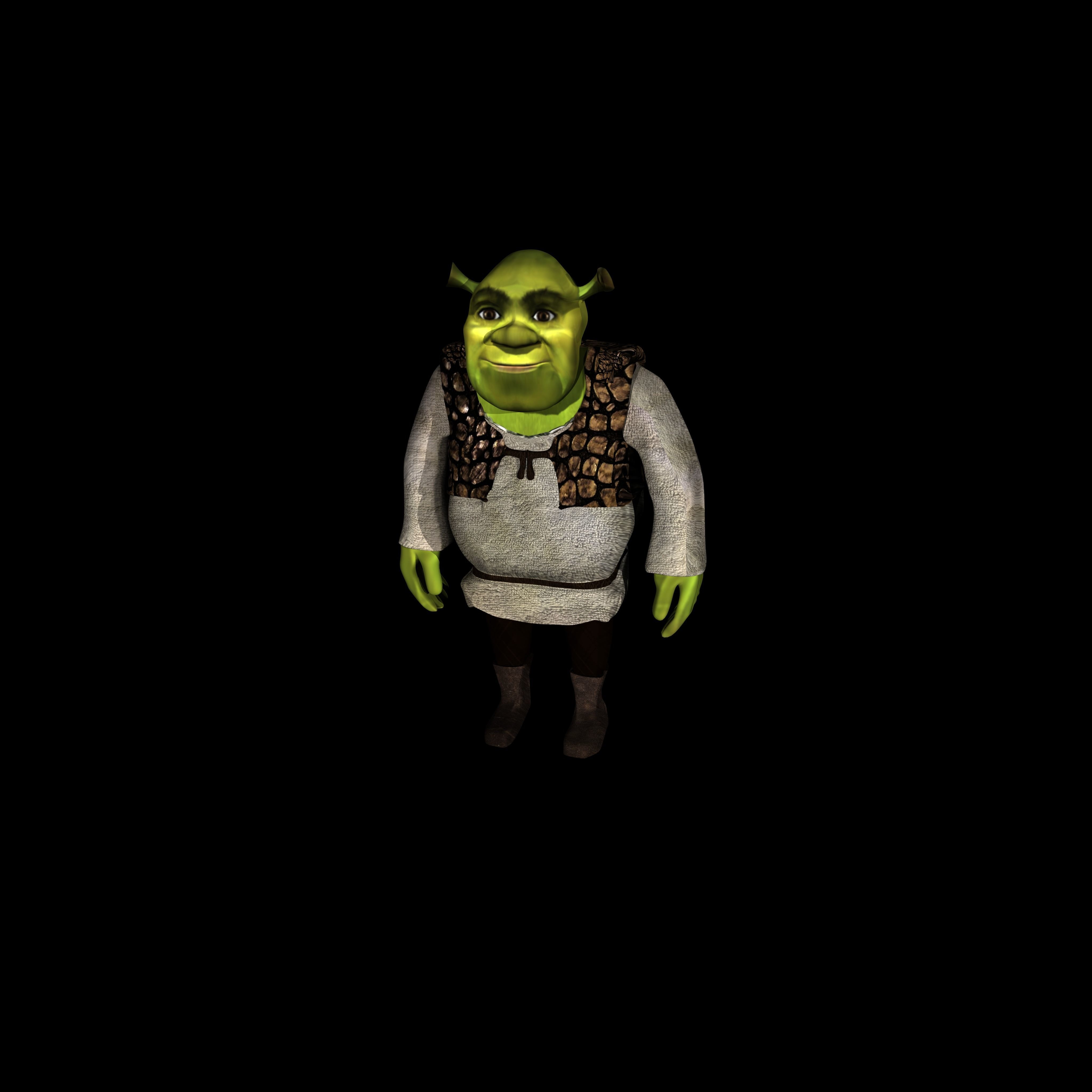 3D model Shrek character VR / AR / low-poly | CGTrader