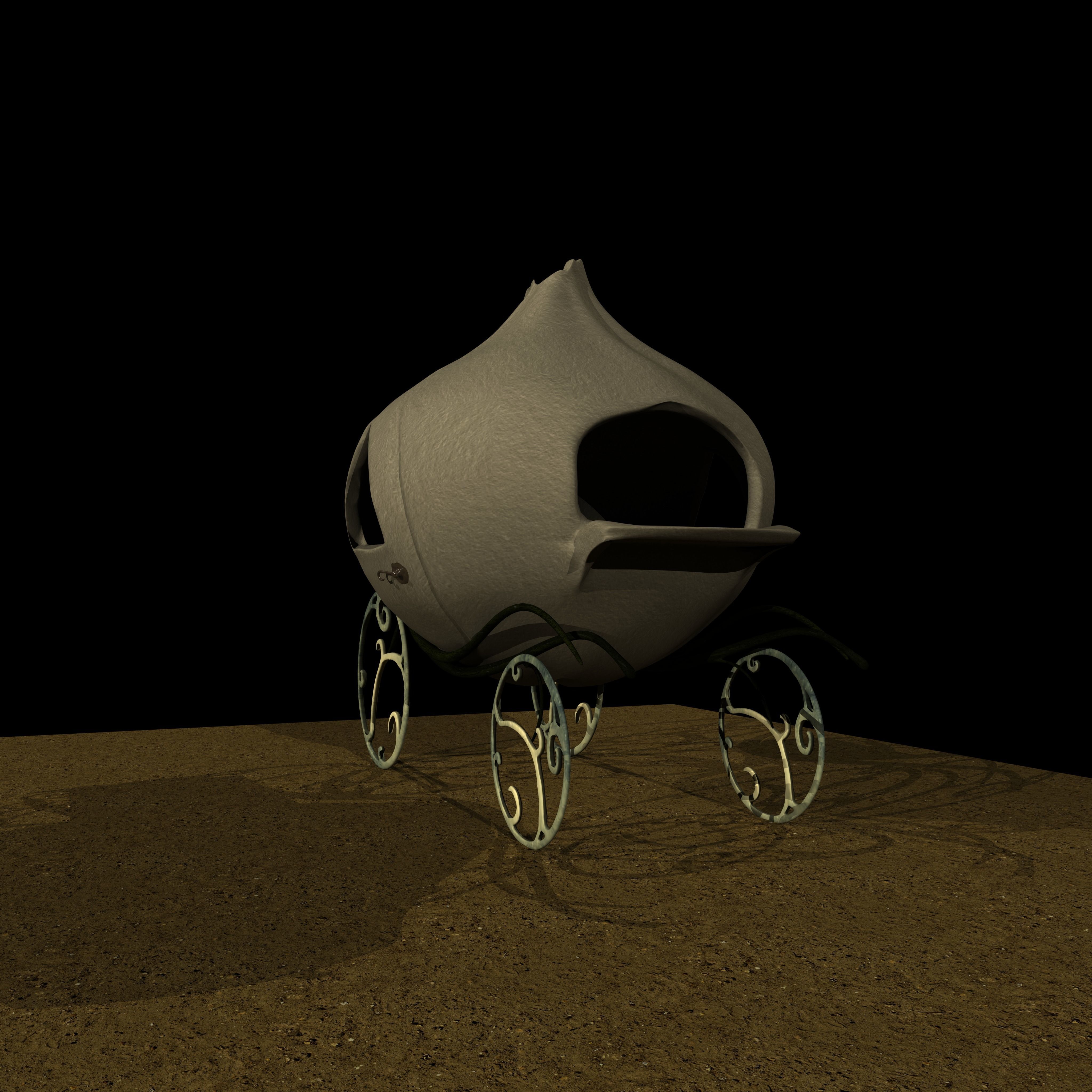 3D model Onion carriage from Shrek VR / AR / low-poly | CGTrader