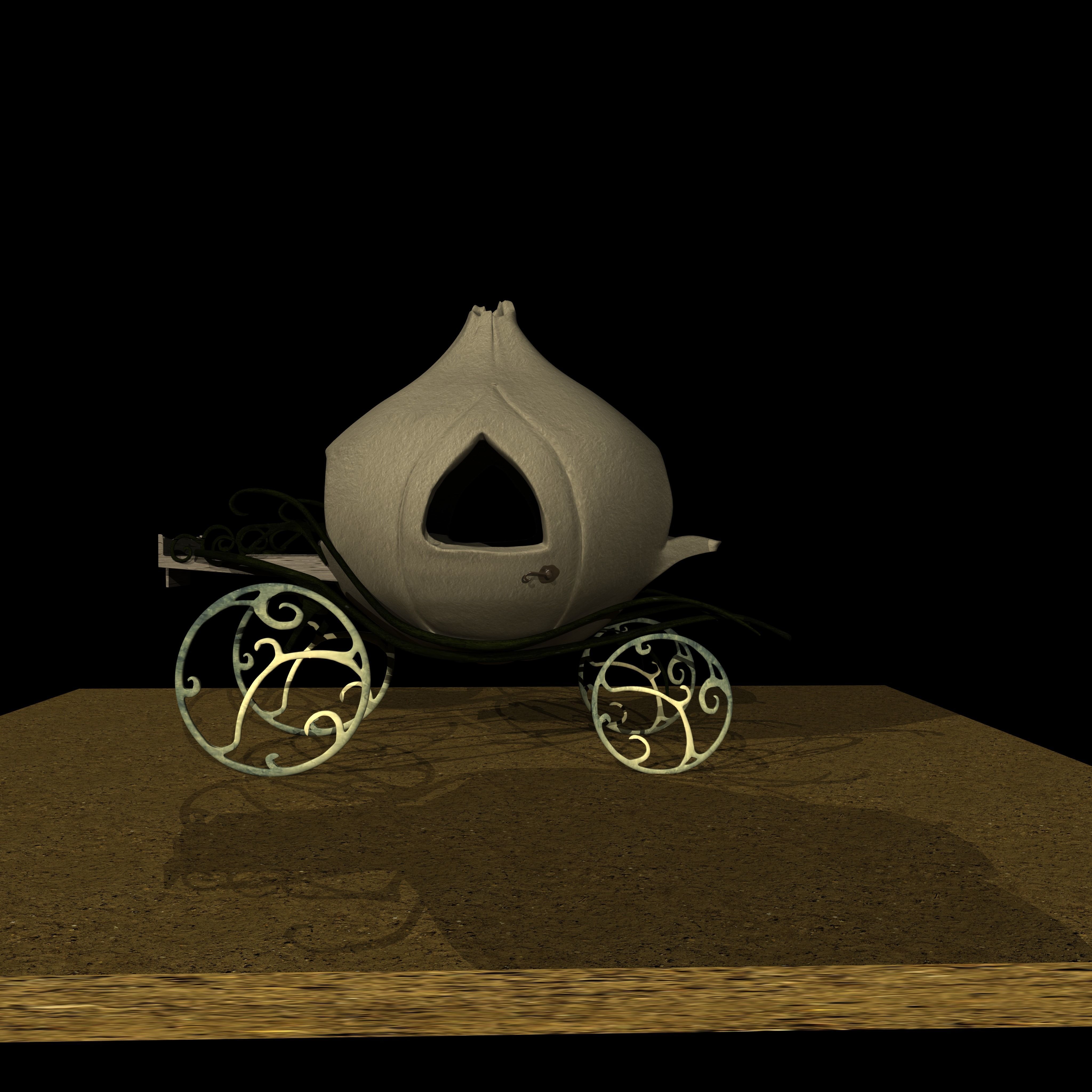 3D model Onion carriage from Shrek VR / AR / low-poly | CGTrader