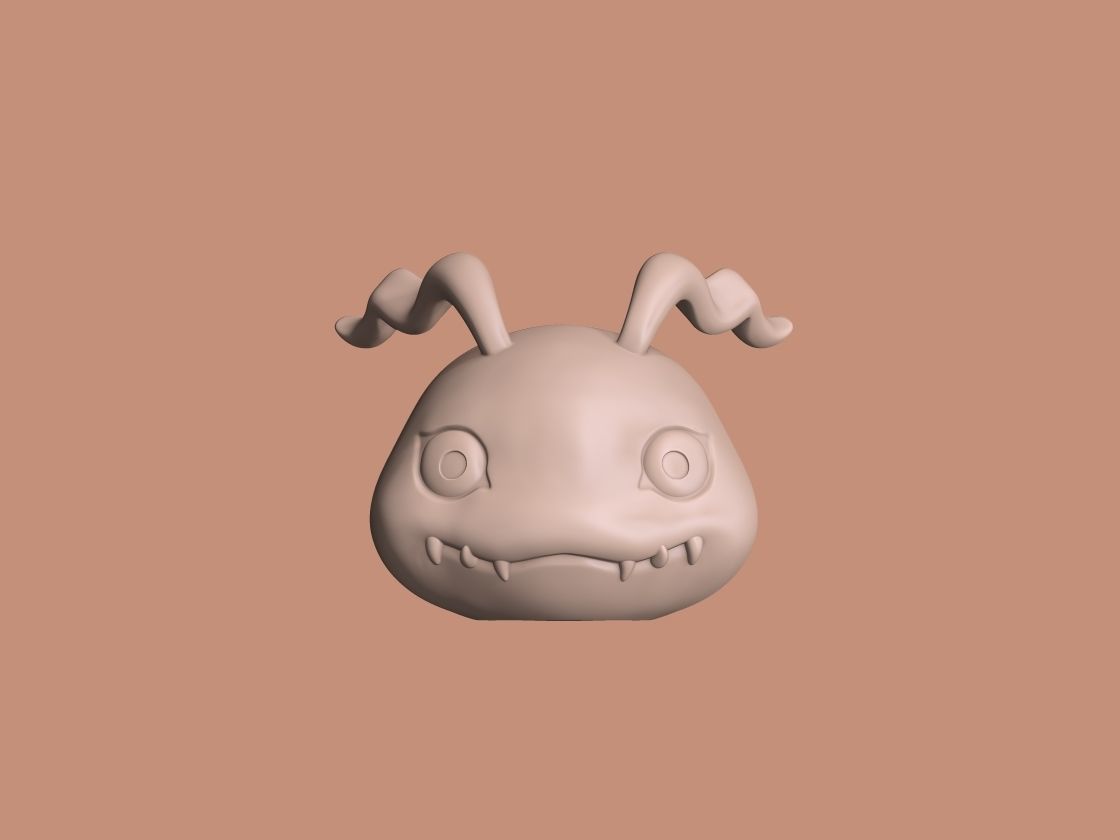 Koromon Digimon 3D model 3D printable | CGTrader