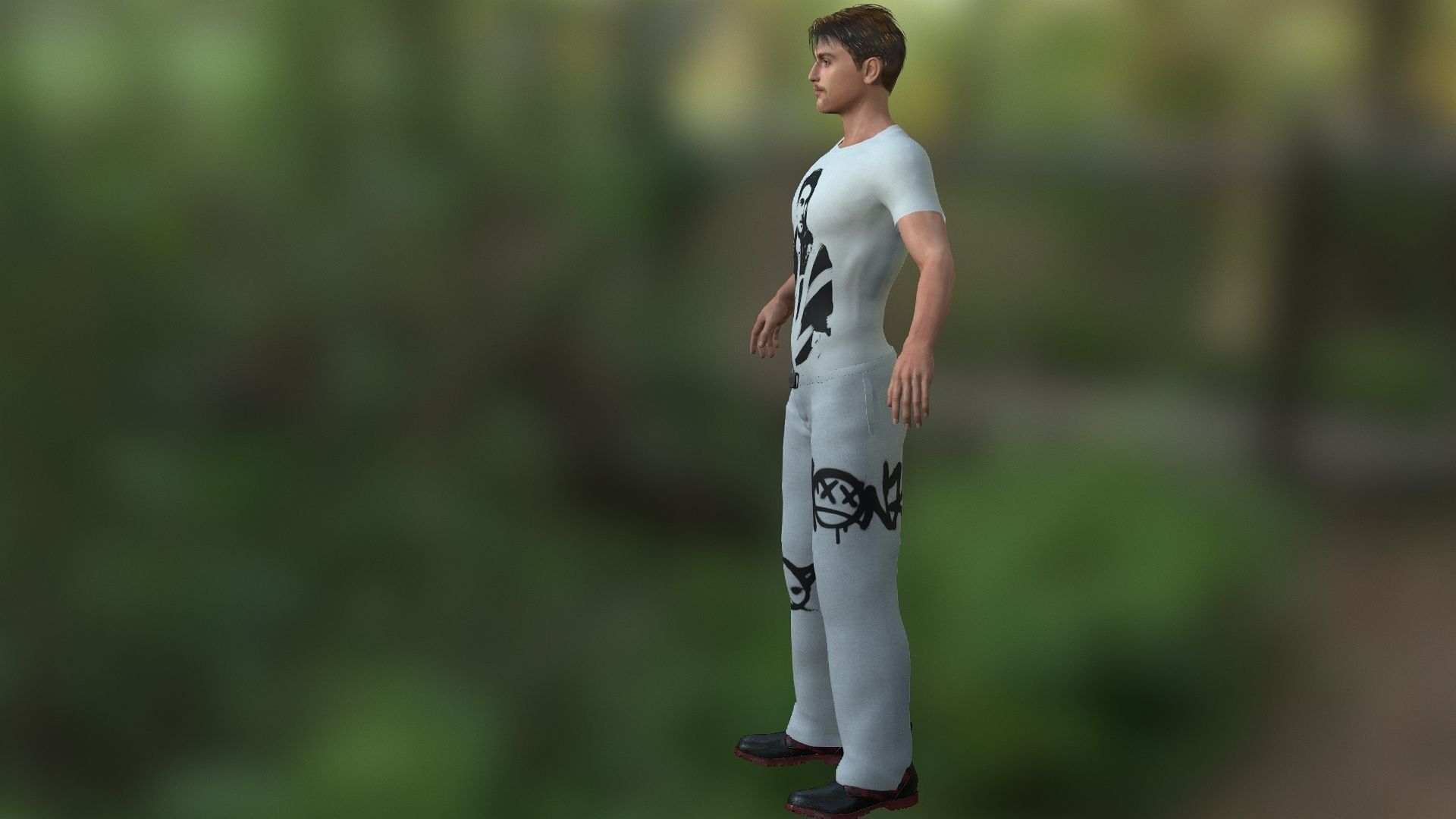 3D model Realistic model of Aaron Taylor VR / AR / low-poly | CGTrader