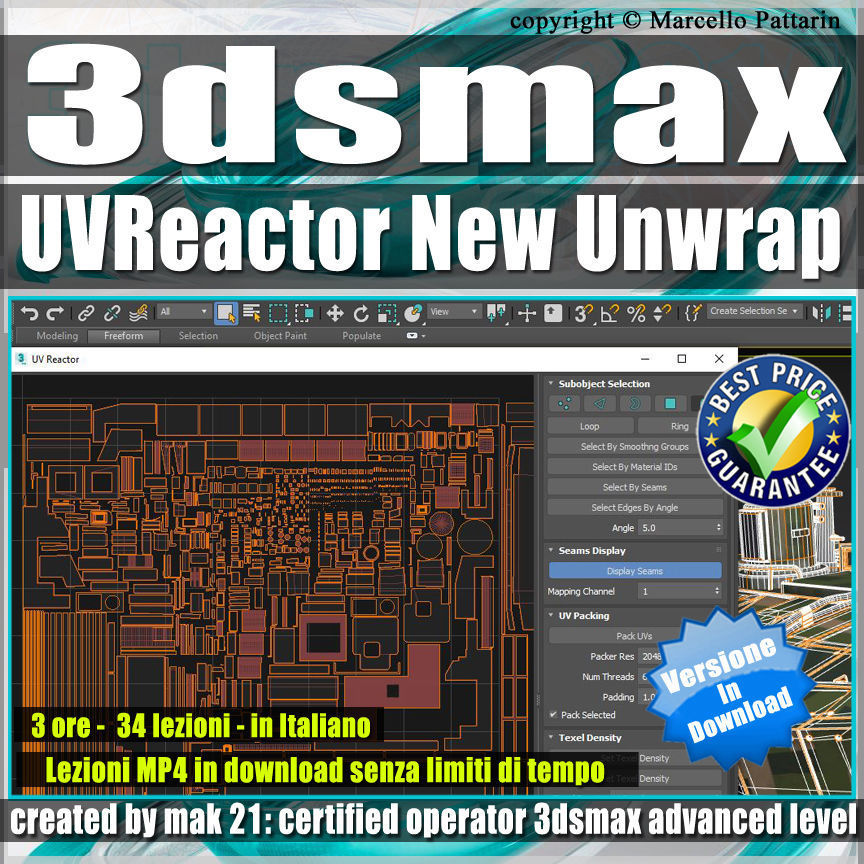 UVReactor 3ds max New Unwrap 3D model | CGTrader