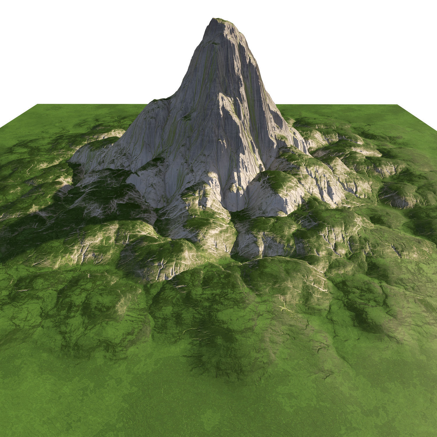 Mountain Rocky Peak 3D model | CGTrader