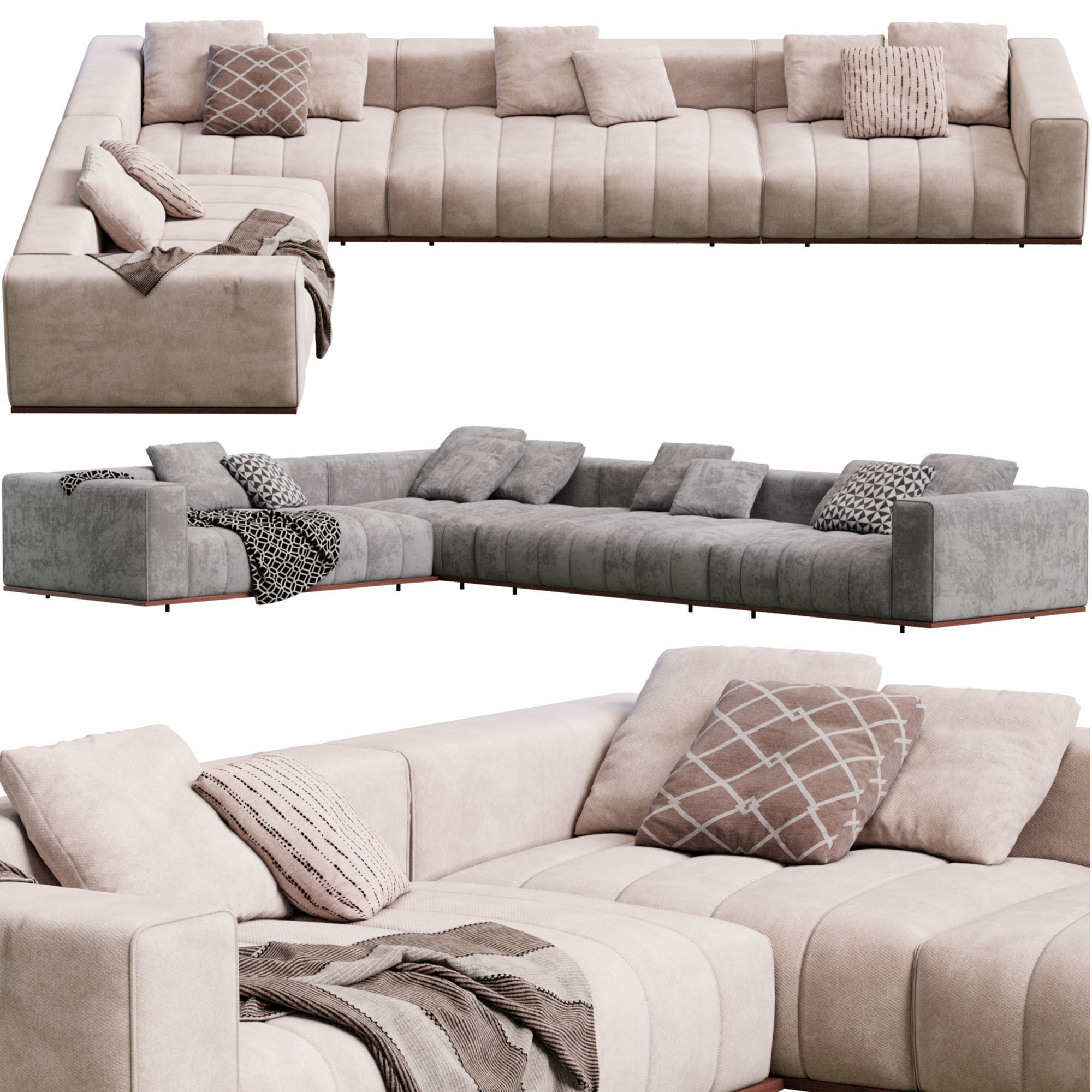 Sofa Goodman By MIinotti 3D model | CGTrader