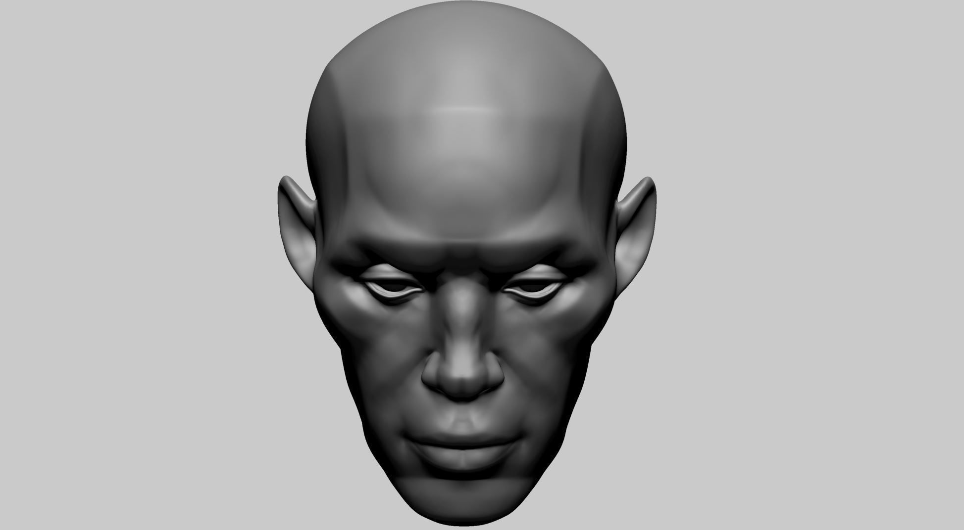 Base Head Anatomy 3D model 3D printable | CGTrader