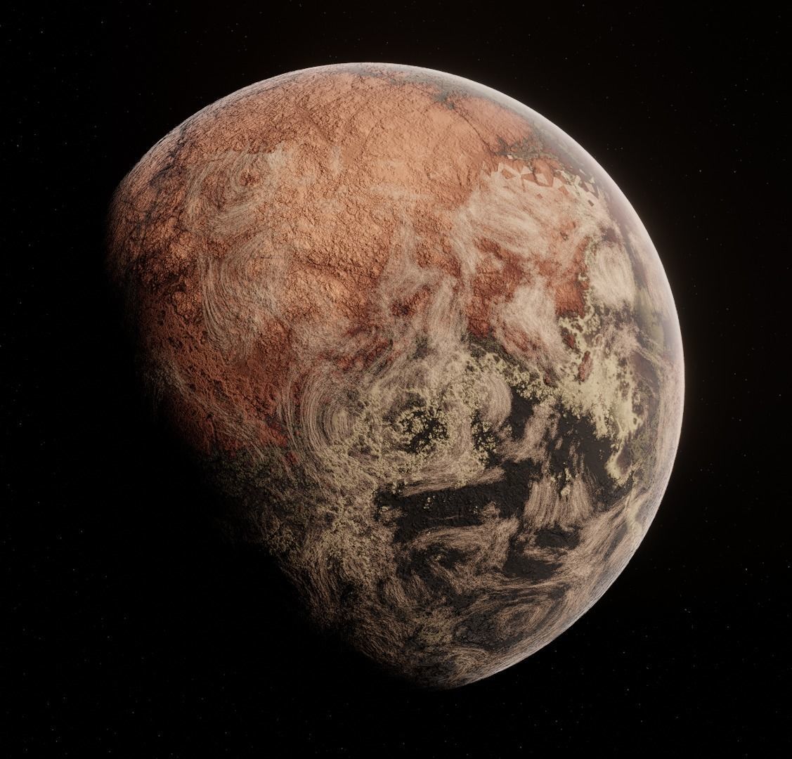 3D model Planet Space Ready to game VR / AR / low-poly | CGTrader