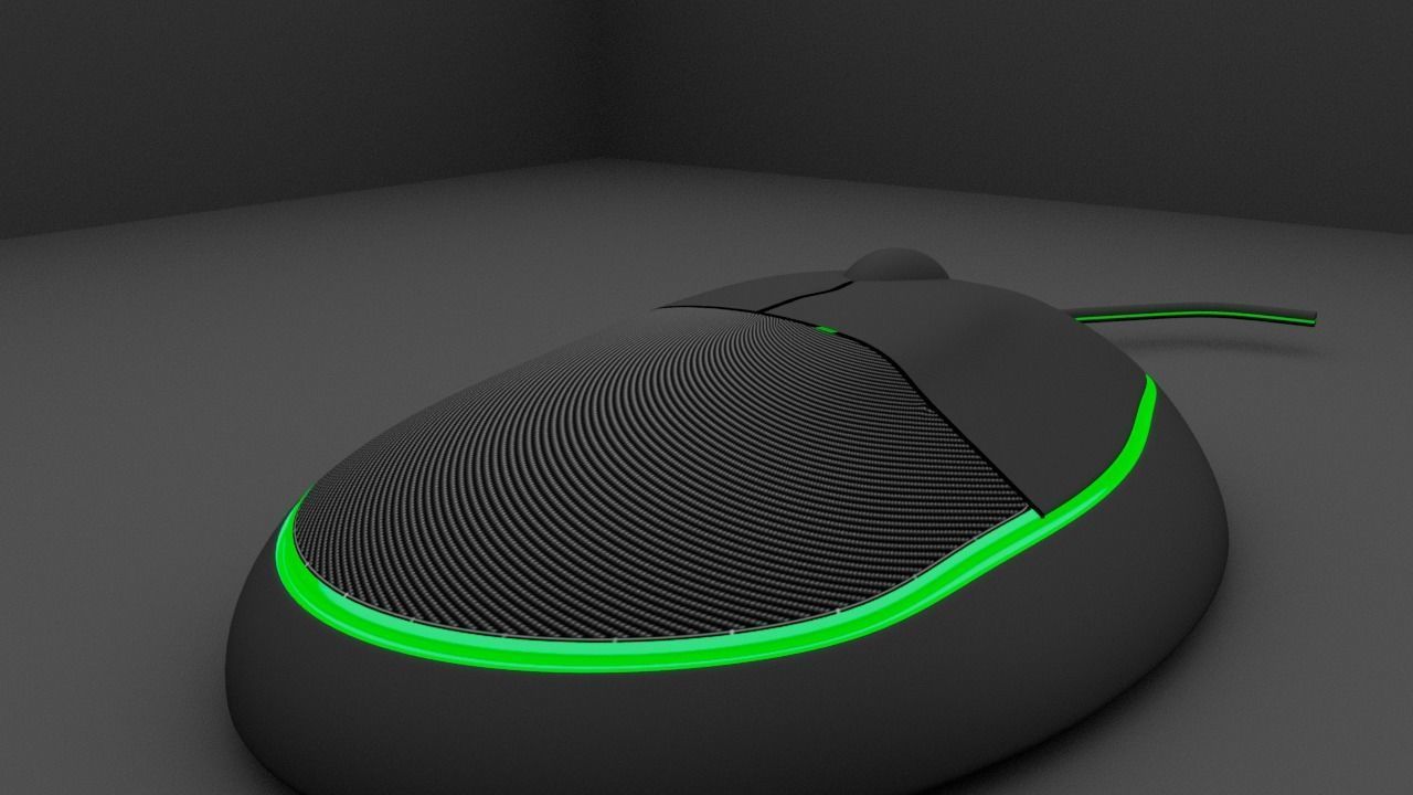 3D model Low poly mouse keyboard VR / AR / low-poly | CGTrader