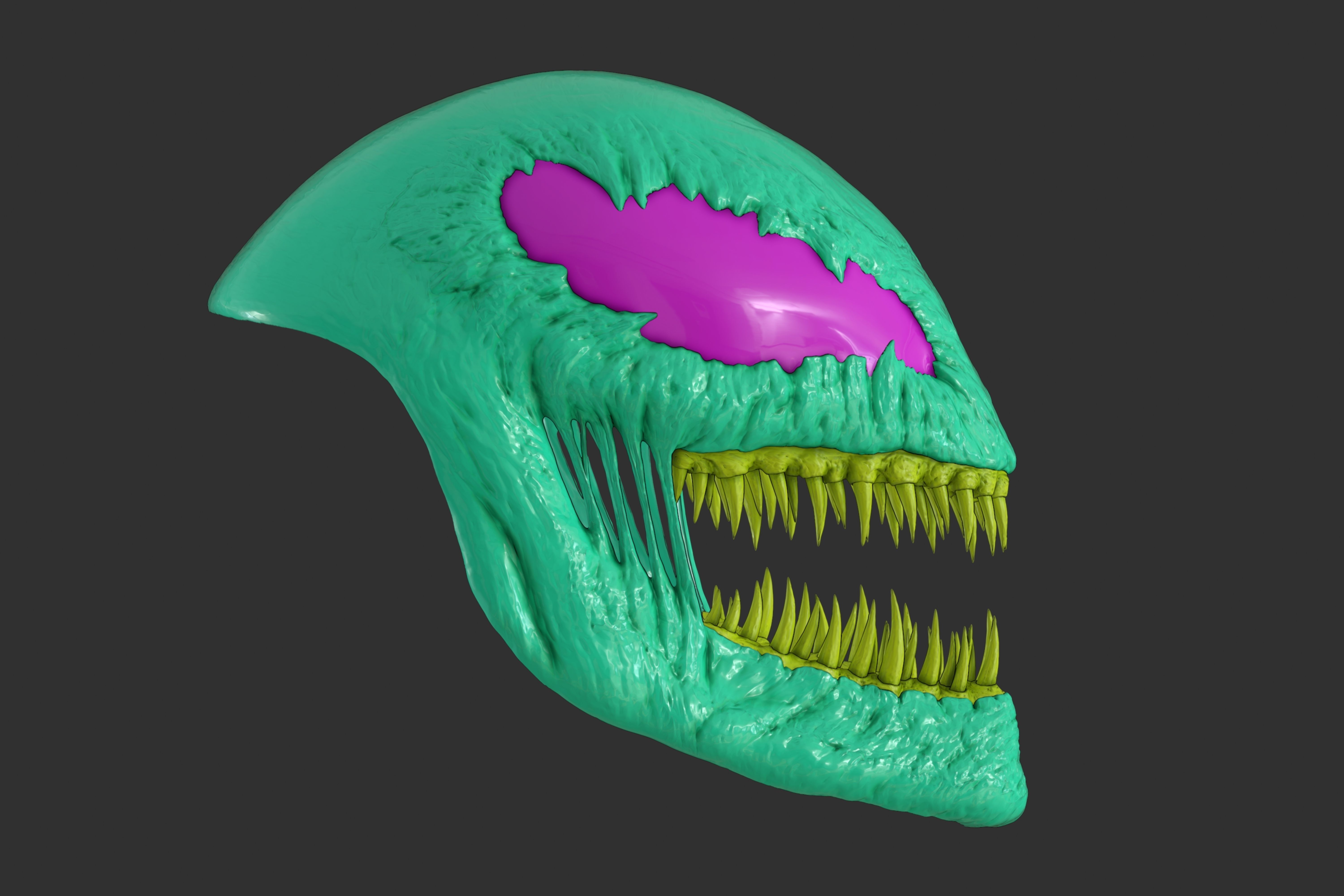 Carnage mask form Venom2 Let There be Carnage Full Face Hallowen 3D ...