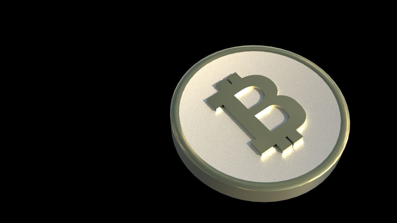 Double-sided 3d model of bitcoin cryptocurrency coin 3D model | CGTrader