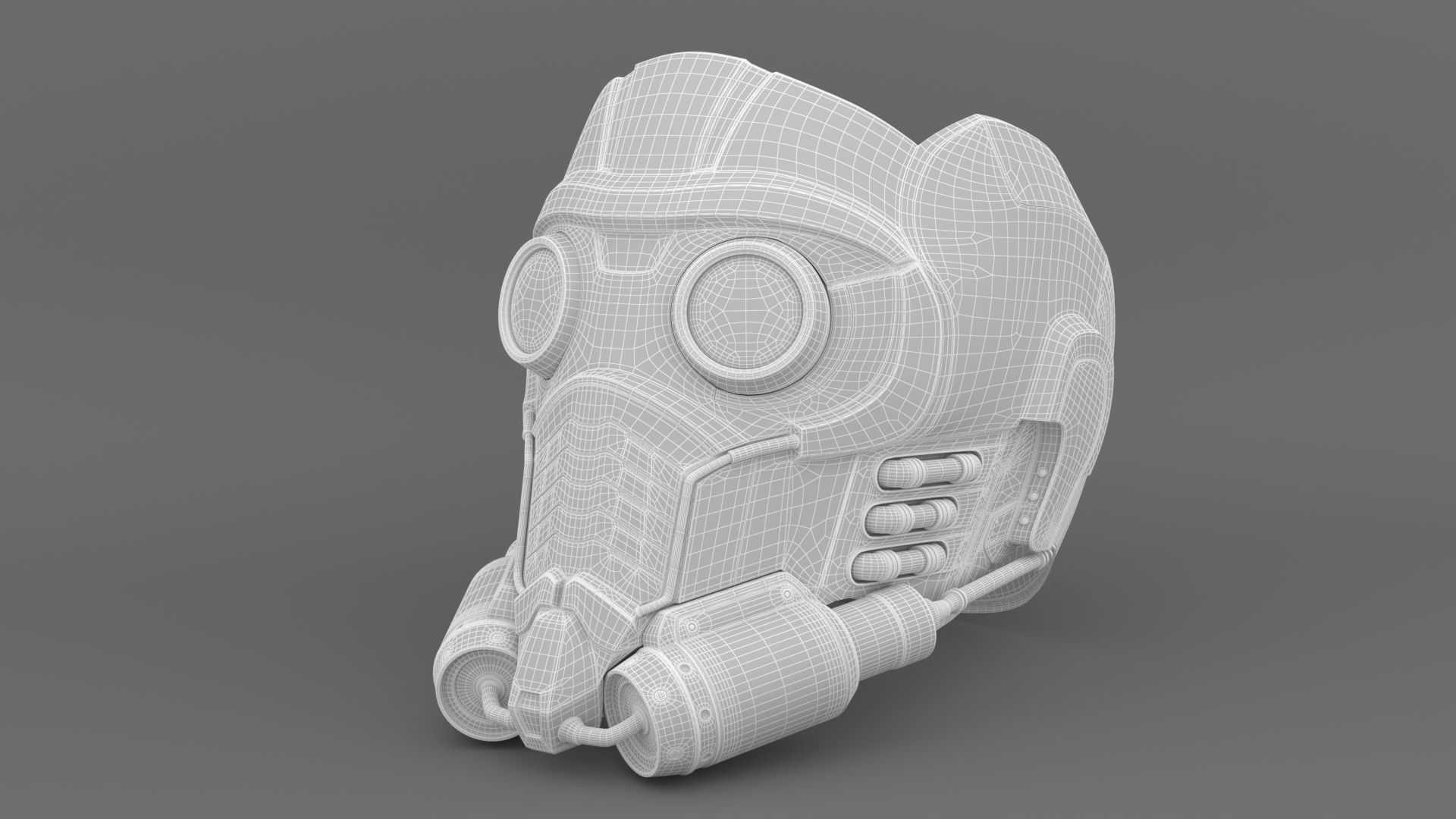 Star-Lord Mask 3D model | CGTrader
