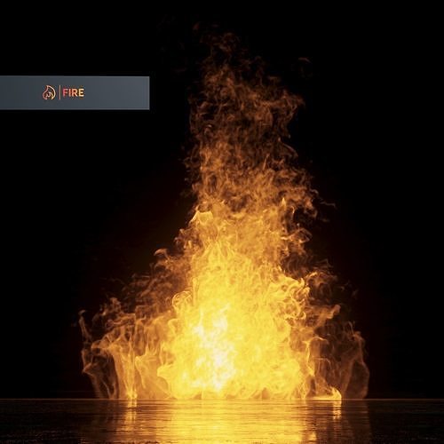 3D Bonefire fire 3D model animated | CGTrader