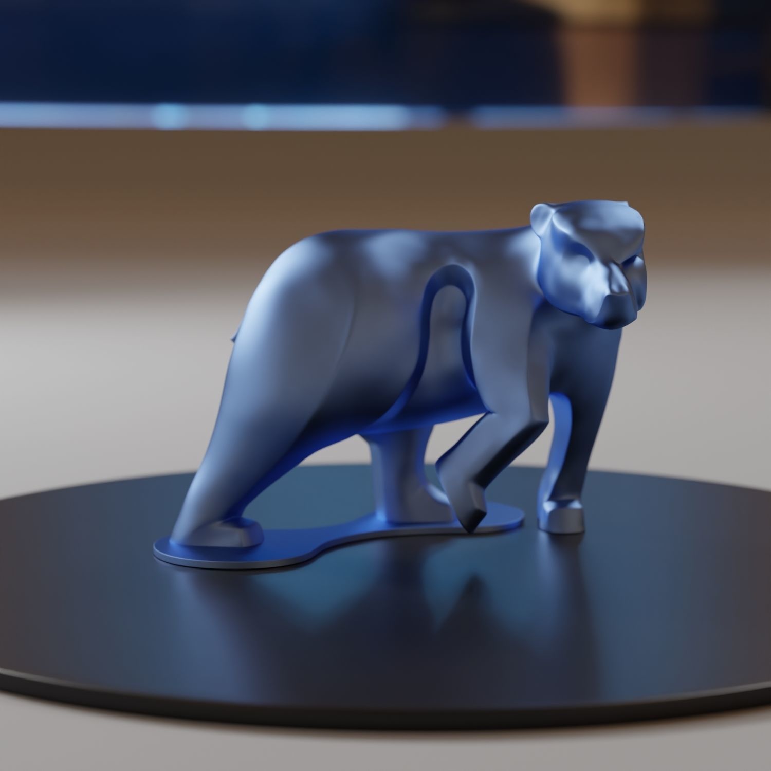Art Deco Bear Book End - Simplified Version 3D model 3D printable ...