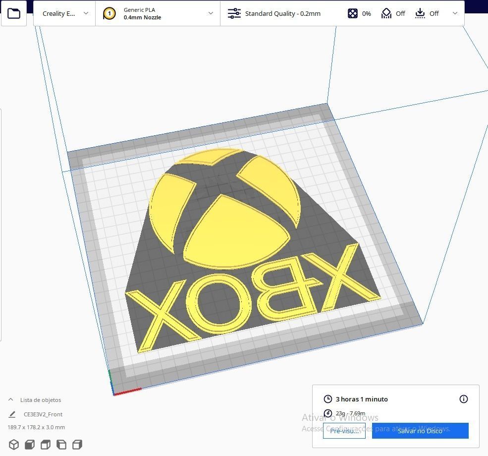 XBOX LAMP AND KEYCHAIN 3D model 3D printable | CGTrader