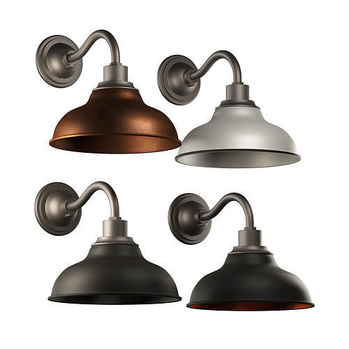 Carson Wall Sconce 3D model | CGTrader