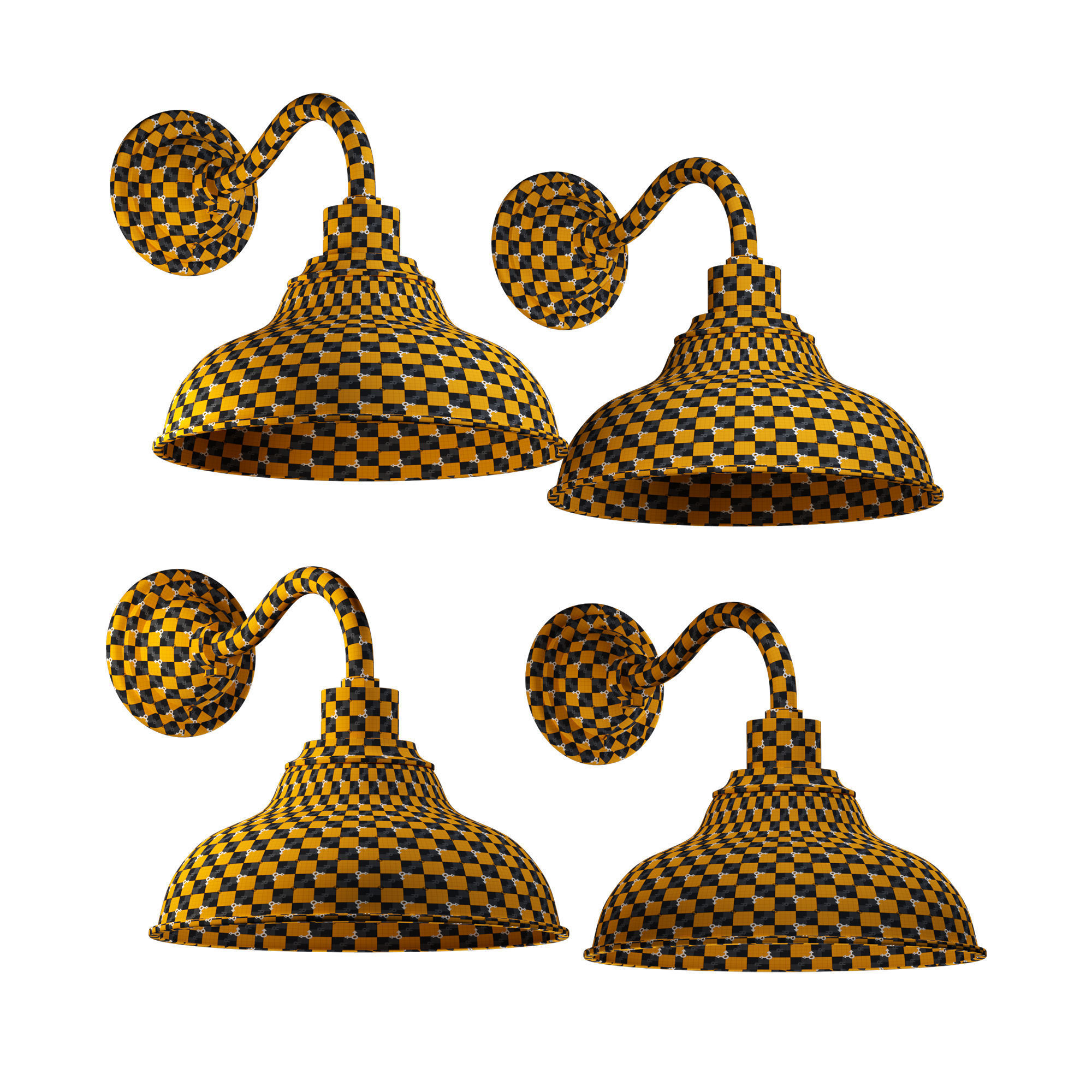 Carson Wall Sconce 3D model | CGTrader