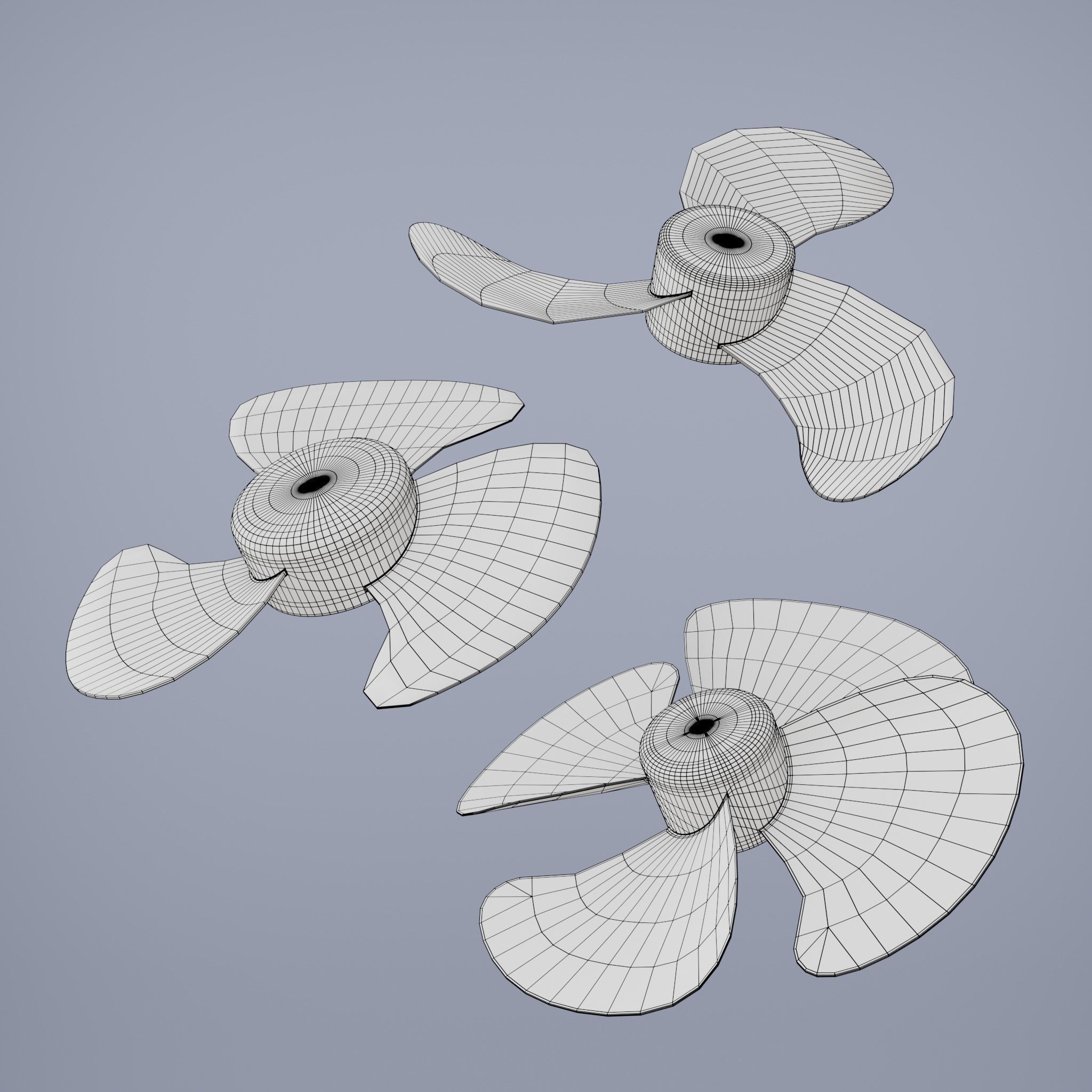 Propeller Collection 3D model | CGTrader