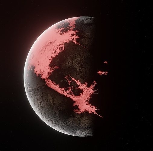 3D model Planet Space Ready to game VR / AR / low-poly | CGTrader