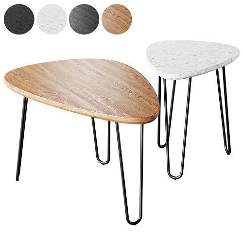 Nesting Coffee Table By 17Stories 3D model | CGTrader